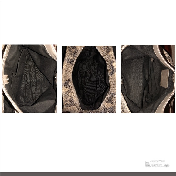 Coach | Bags | Coach Maggie Python Snake Print Handbag | Poshmark